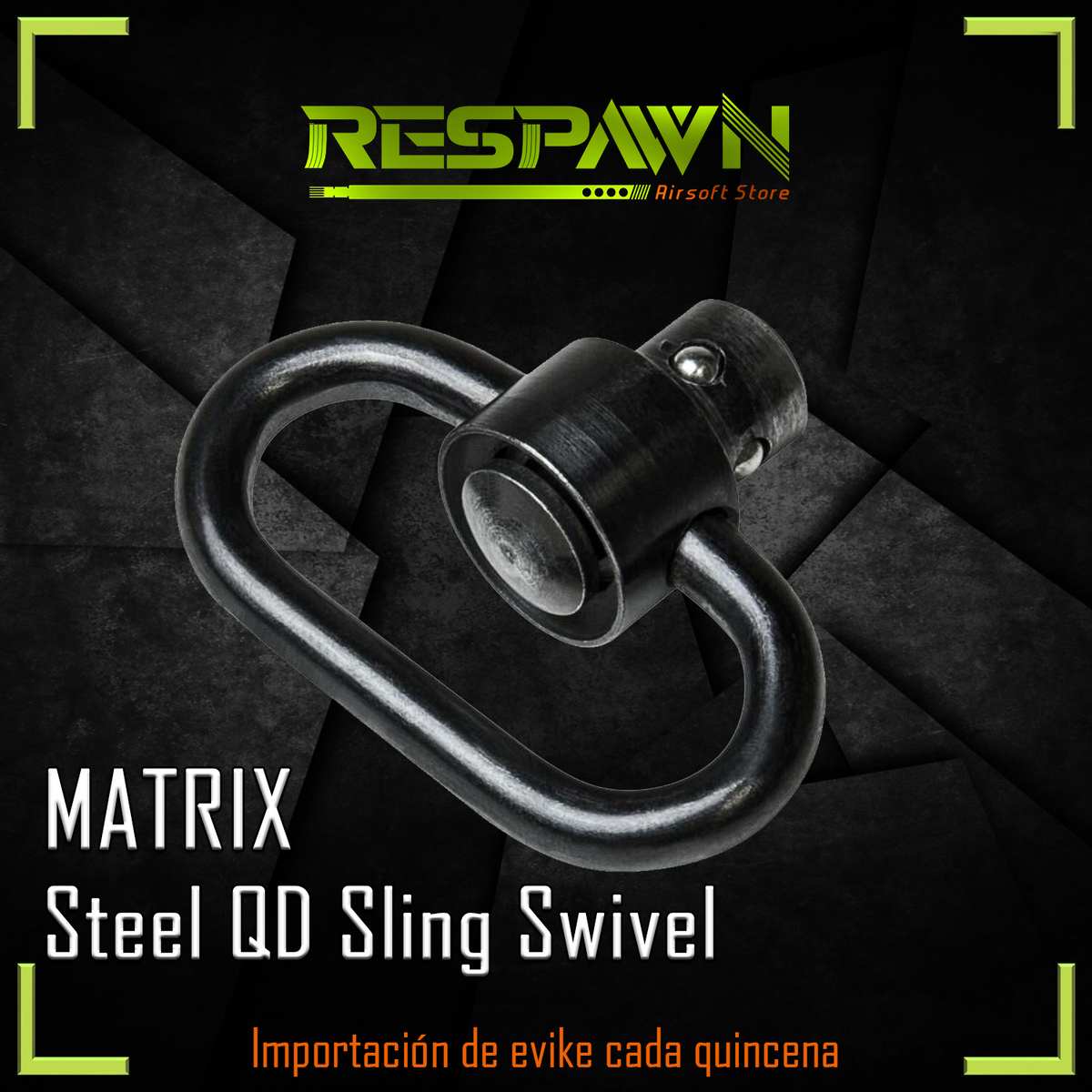 Matrix Steel QD Sling Swivel – Respawn