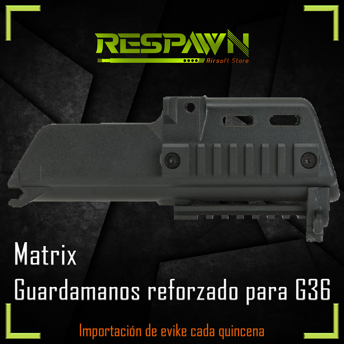Handguard Matrix G36C Reinforced For G36C Series Airsoft AEG – Respawn