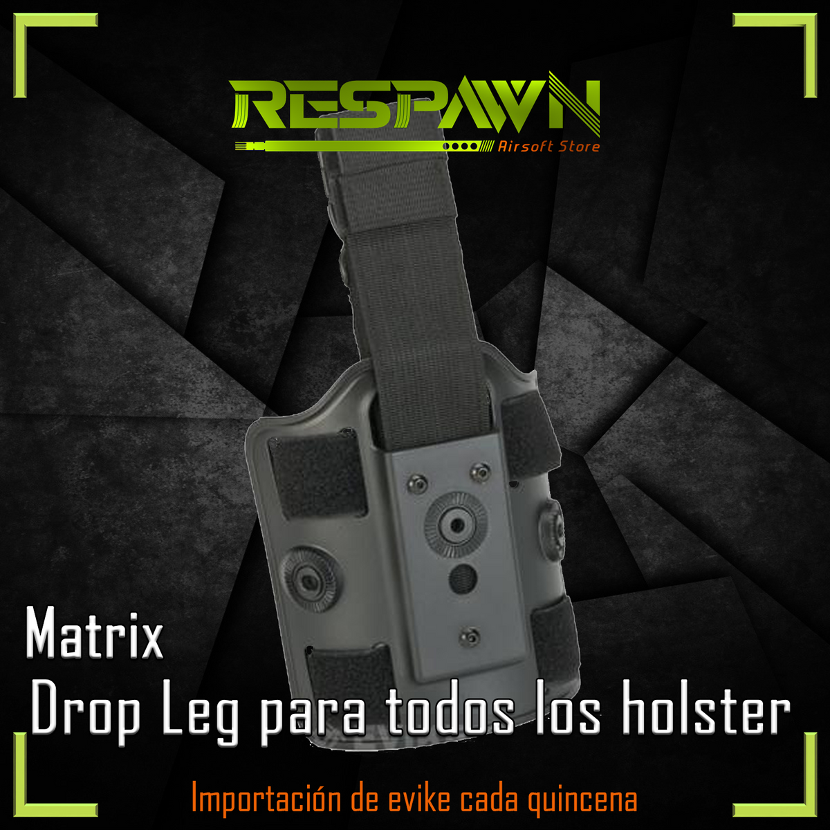 Holster Matrix Modular Drop Leg Platform for Matrix Modular (Color: Bl ...