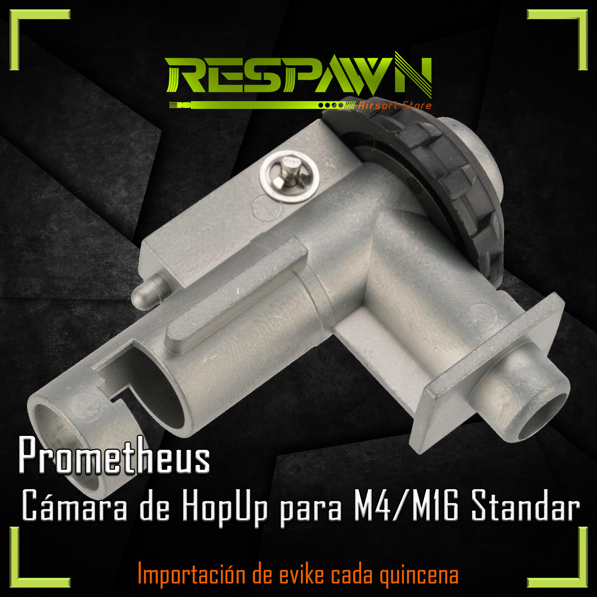 Hop-up Prometheus Wide Use Rotary Style Chamber for M4/M16 Airsoft AEG ...